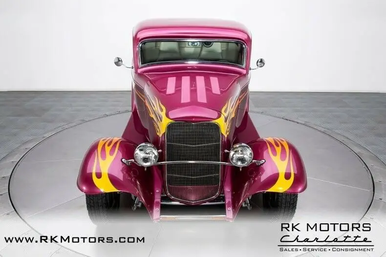 1932 Ford Coupe Magenta Coupe 468 V8 3 Speed Automatic for sale
