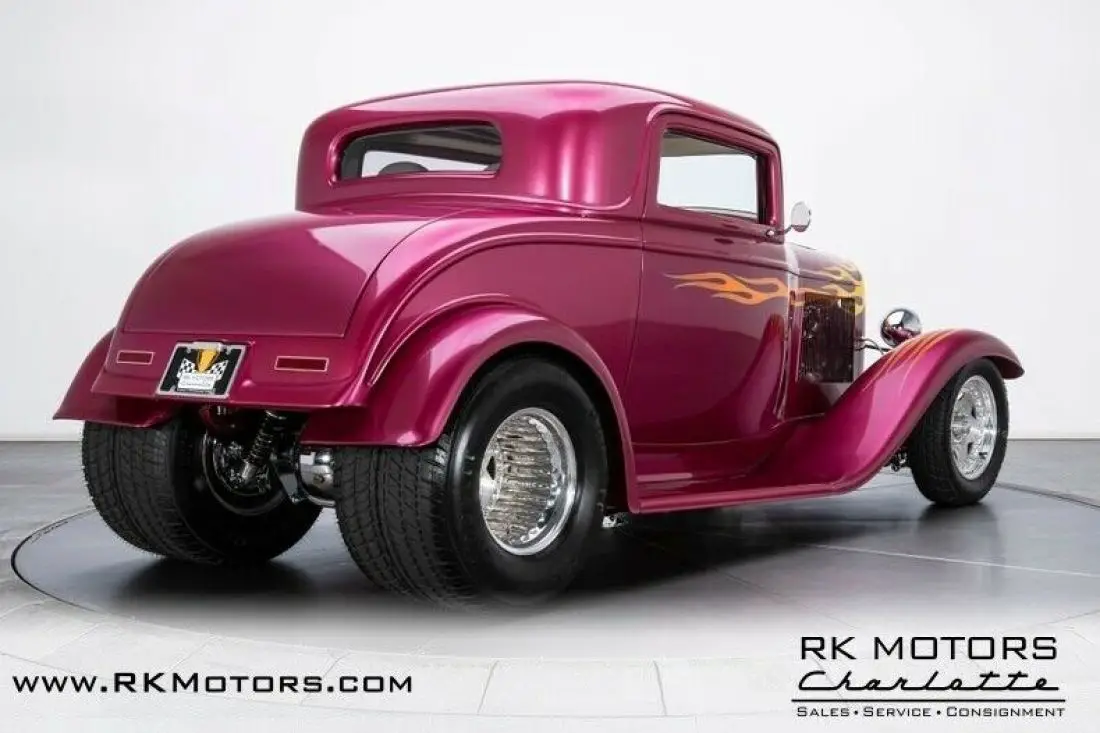 1932 Ford Coupe Magenta Coupe 468 V8 3 Speed Automatic for sale