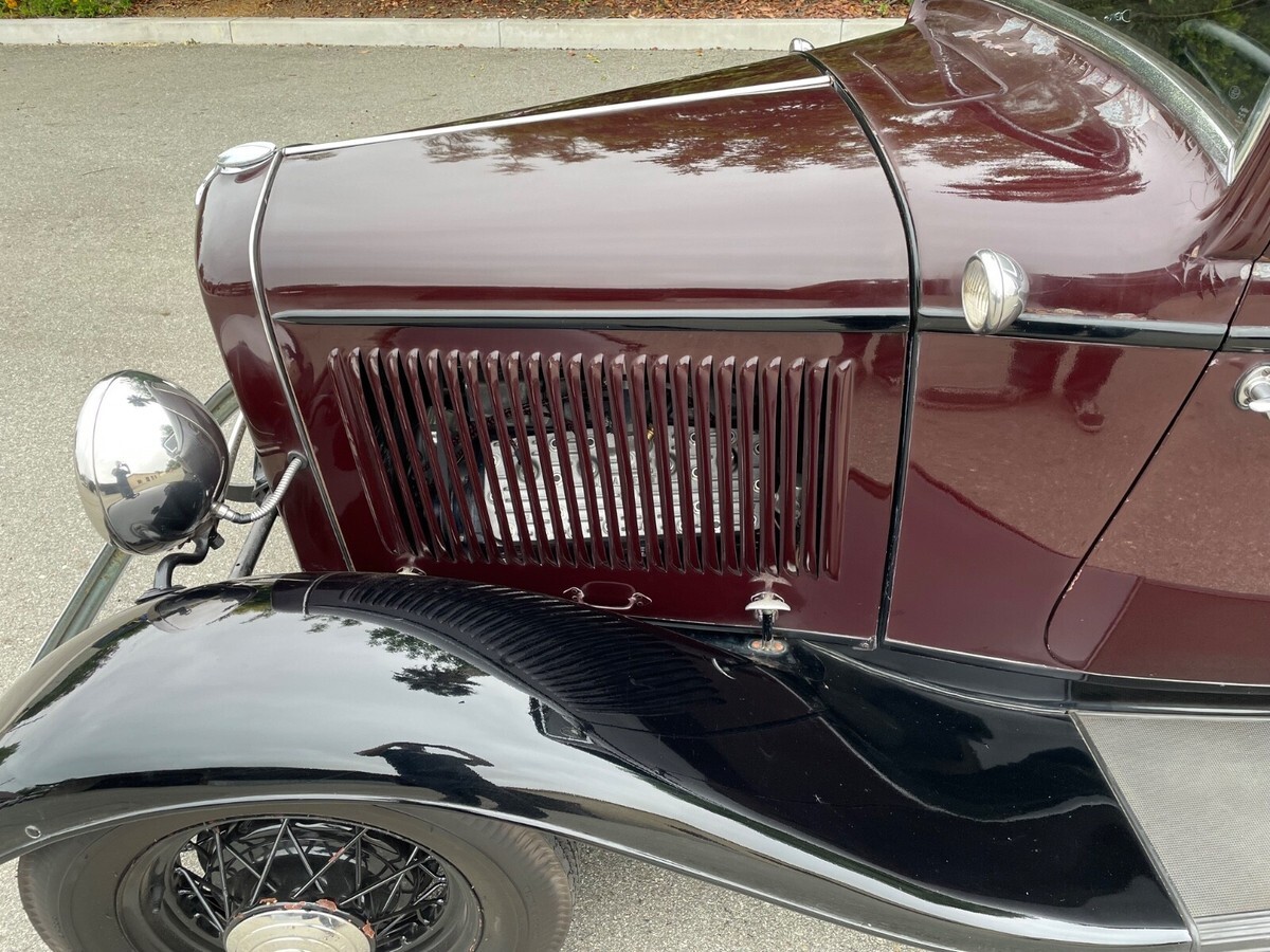 1932 Ford Deluxe 3 Window Coupe patina flathead Hot Rod original 1933 1934 for sale