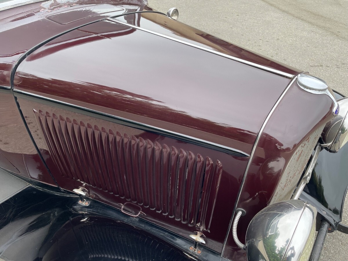 1932 Ford Deluxe 3 Window Coupe patina flathead Hot Rod original 1933 1934 for sale