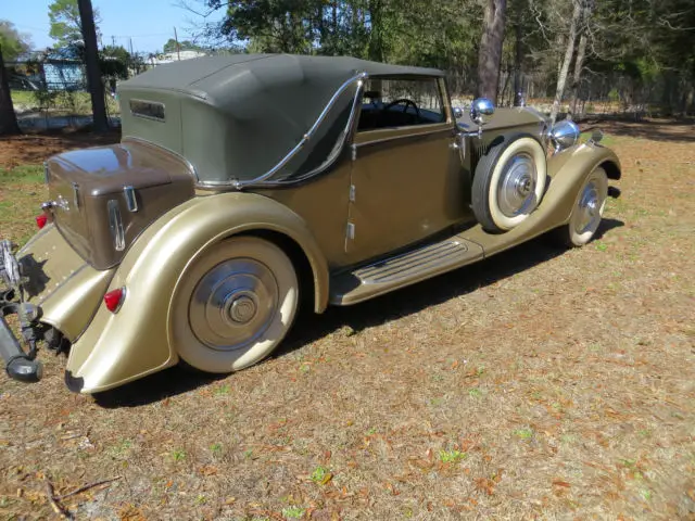 1933 Phantom ll Continent Barbra Hutton Prince Mdivani 144 inch w/ lots ...