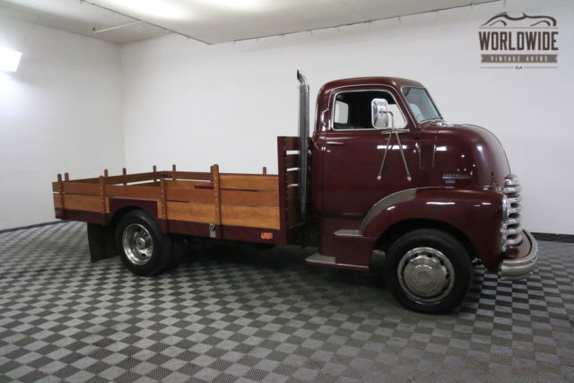 1950 Red CAB OVER ENGINE FRAME OFF RESTORED! for sale