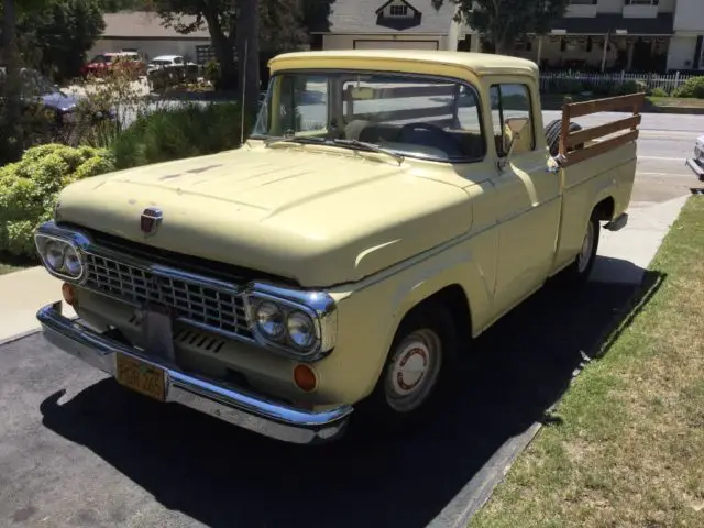 1958 Ford F-100 Used in McQueen documentary. for sale