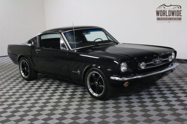 1965 Black FASTBACK 2+2 302 V8 C4 AUTO. MUST SEE!! for sale