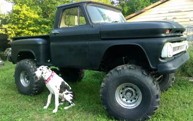 1965 c10 lifted stepside 4x4 project for sale