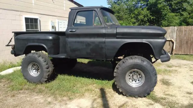1965 c10 lifted stepside 4x4 project for sale