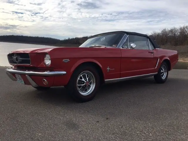 1965 mustang convertible / 64 1/2, 289 D Code car for sale