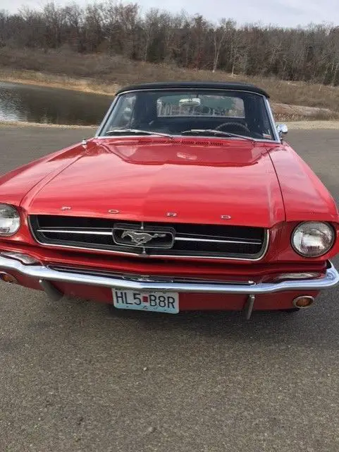 1965 mustang convertible / 64 1/2, 289 D Code car for sale