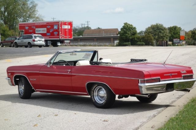 1966 Chevrolet Impala, Red with 28,476 Miles available now! for sale