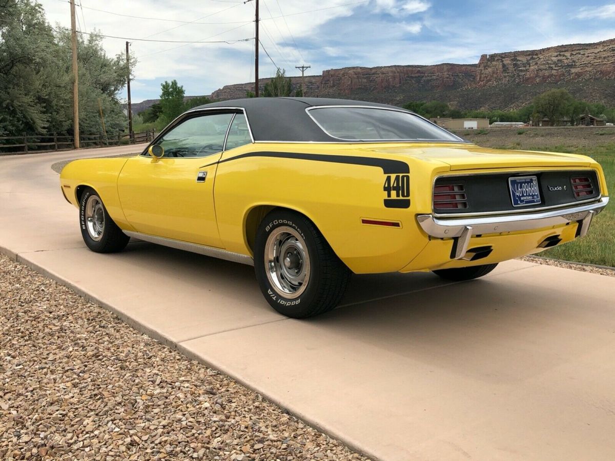 1970 cuda 440-6 10,686 ORIGINAL MILES for sale - Plymouth Barracuda ...