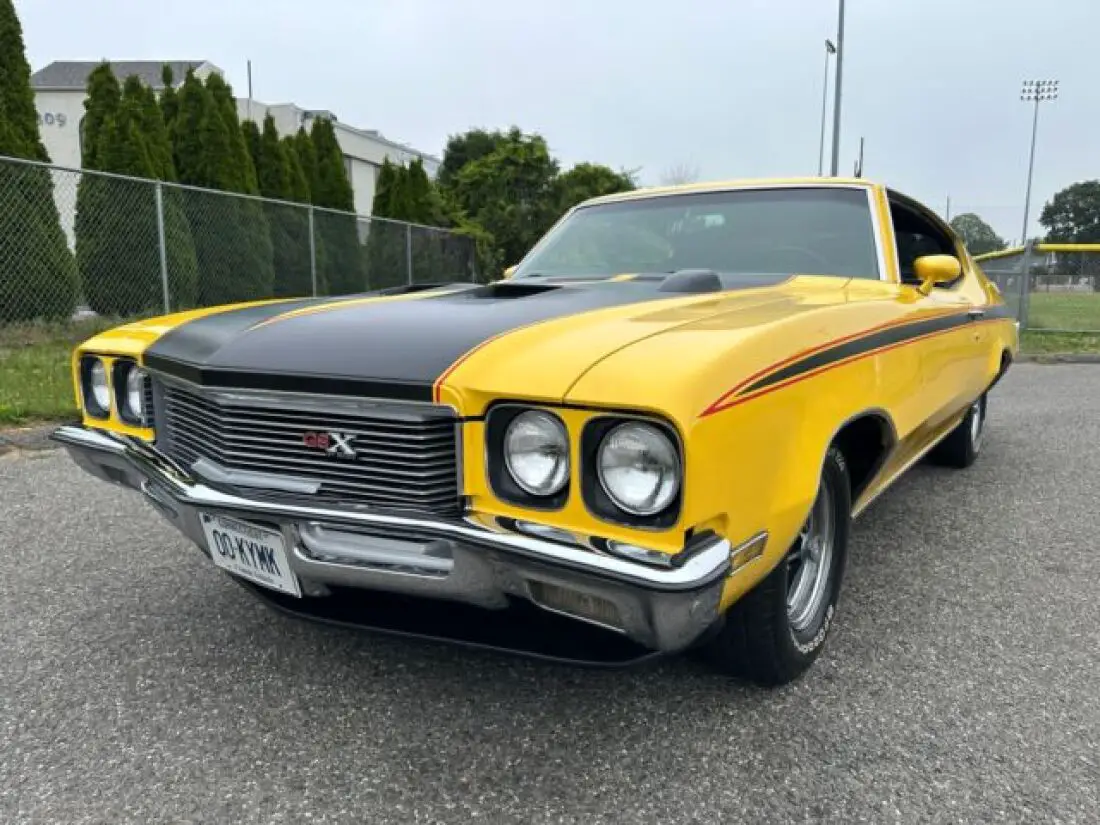 1972 BUICK GS 455 SPORT COUPE A/C MATCHING# 2 BUILD SHEETS ,000 ...