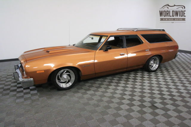 1973 Orange RARE V8 WAGON AUTO! for sale