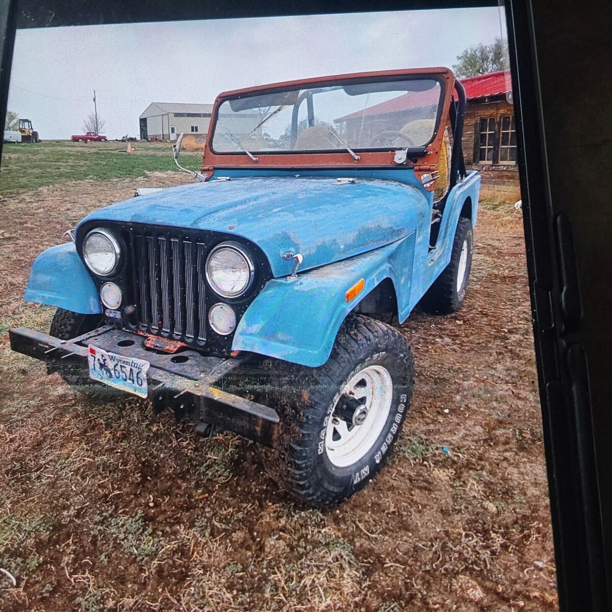 1975 Jeep CJ 5 304 v8 fiberglass body for sale