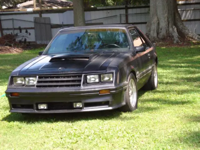 1982 Ford Mustang GT The Boss is Back! BLACK ON BLACK!!! LOOK!!!!! for sale