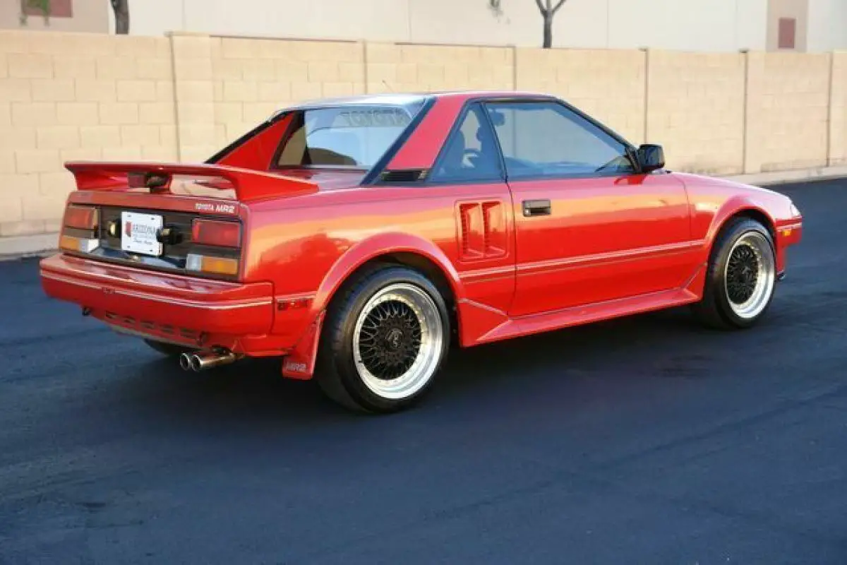 1986 Toyota MR2, Red with 73697 Miles available now! for sale