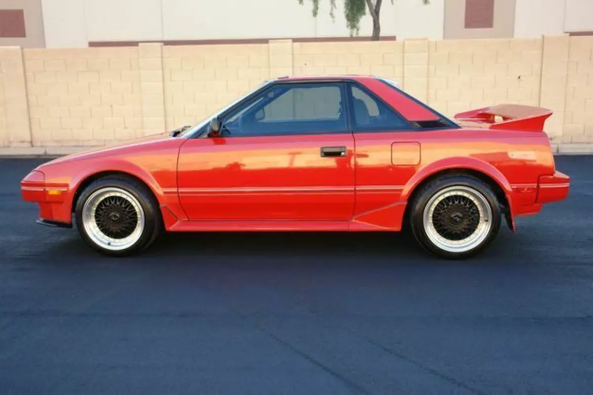 1986 Toyota MR2, Red with 73697 Miles available now! for sale