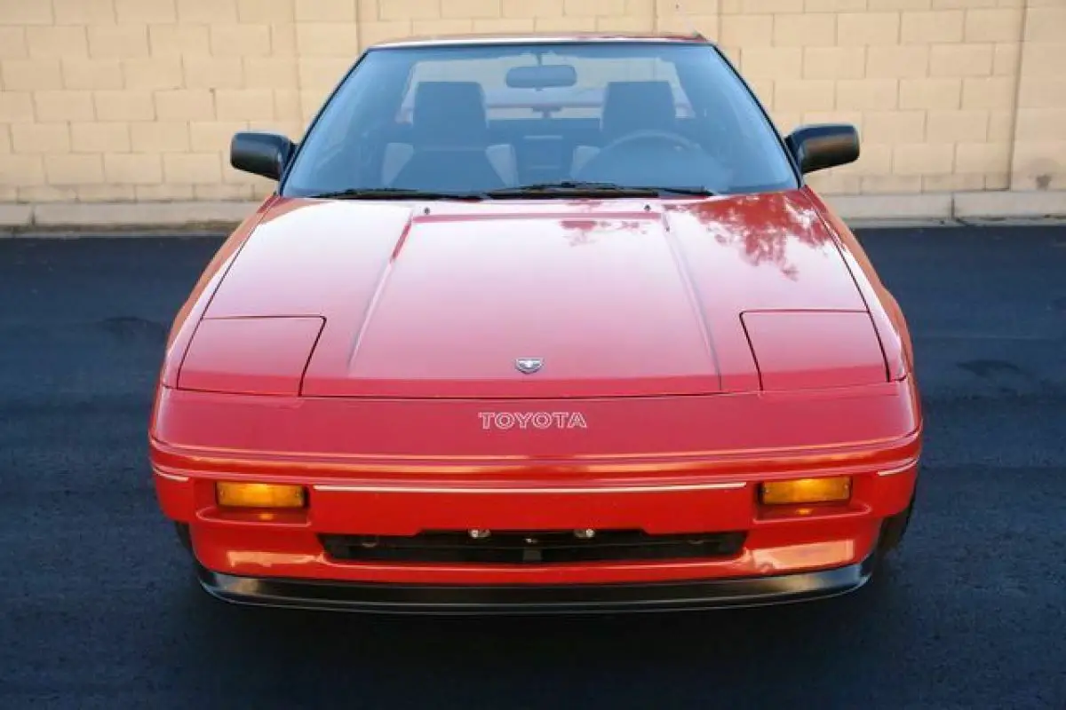 1986 Toyota MR2, Red with 73697 Miles available now! for sale