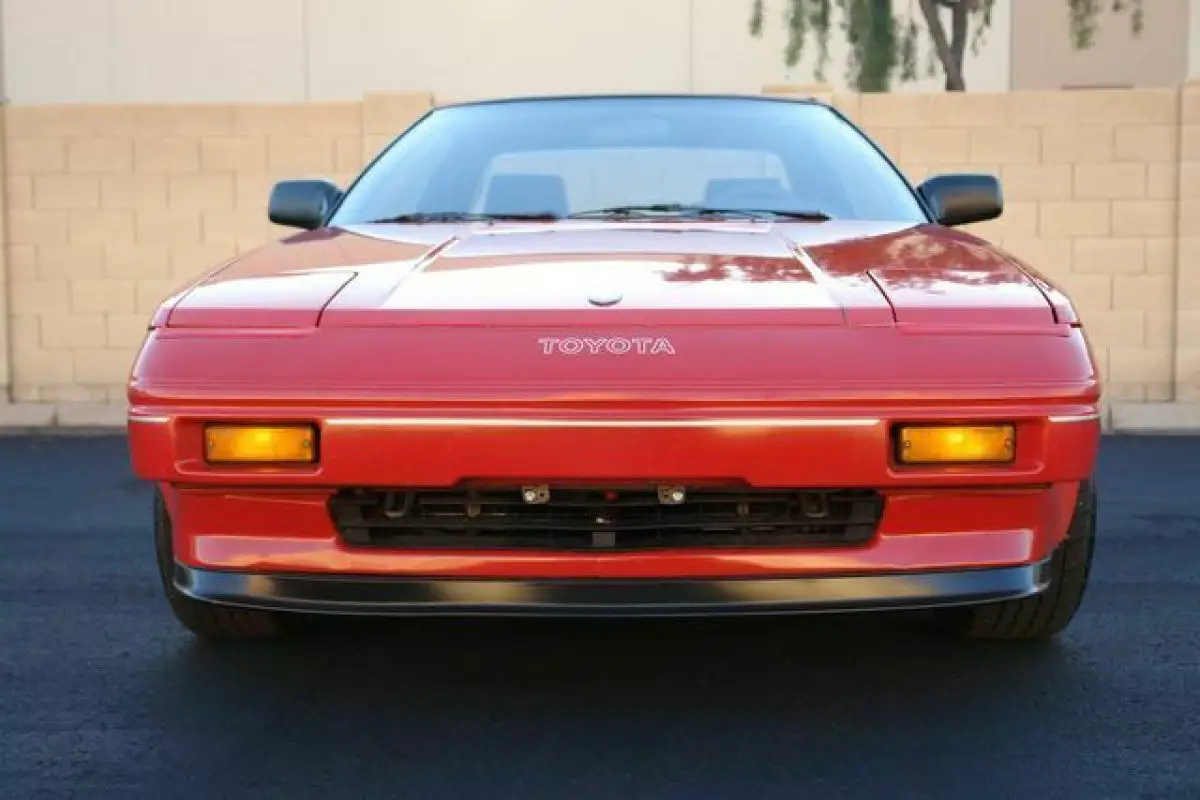 1986 Toyota MR2, Red with 73697 Miles available now! for sale