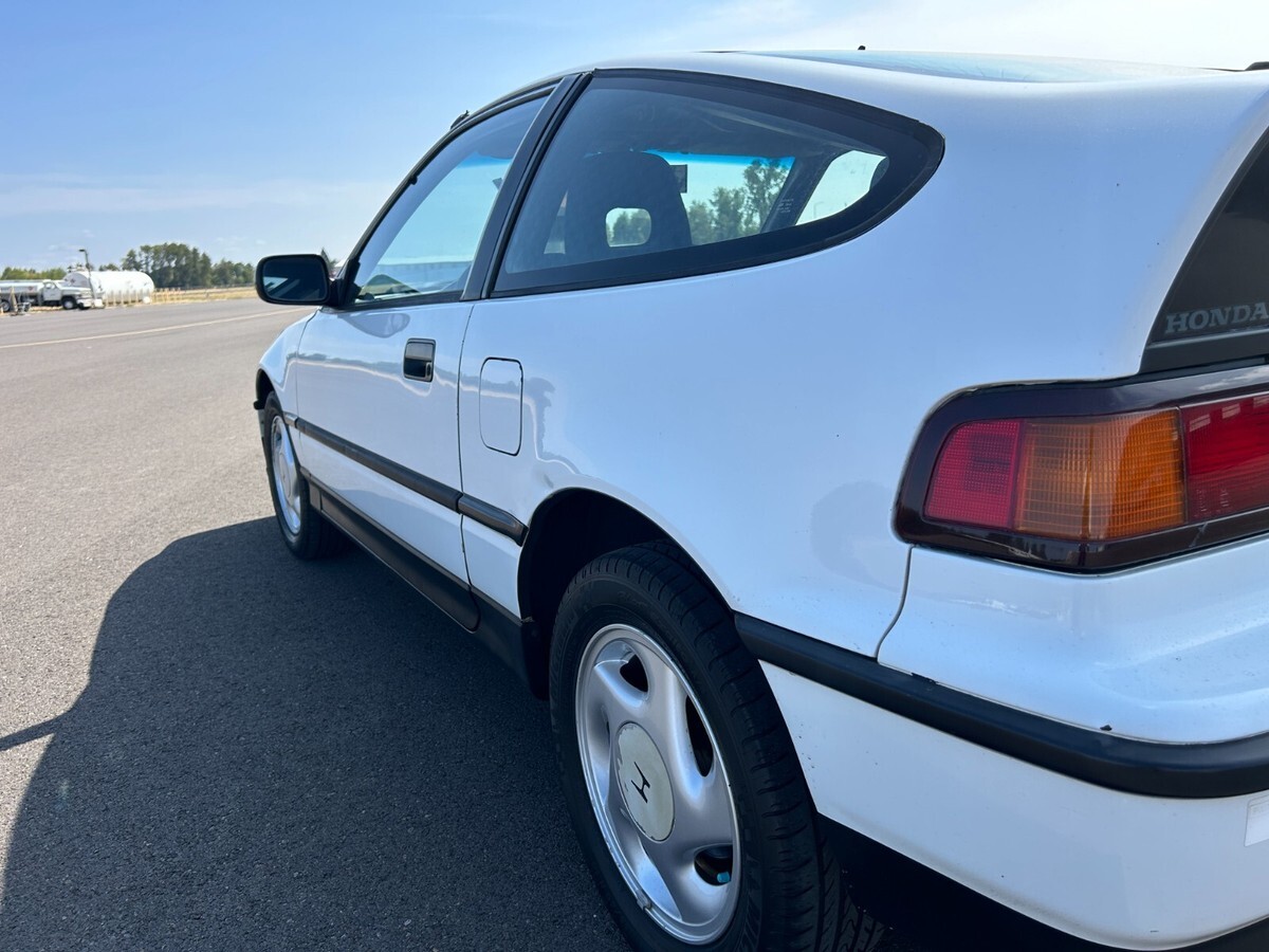 1991 Honda CRX Si - White - Original - 167K Miles - AC for sale
