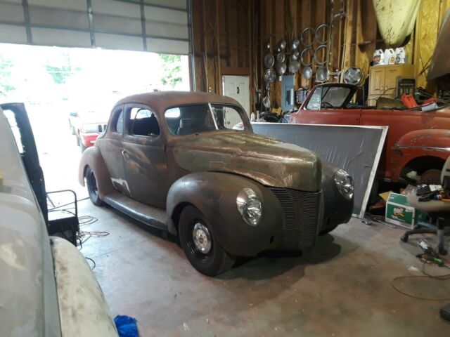 40' ford coupe Gas Rat 350/350 9" tubed mustang ll for sale
