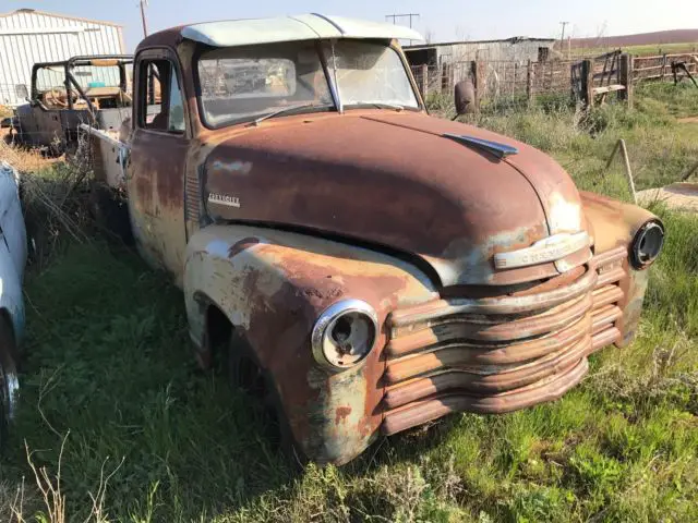 52 Chevy 5 Window "fat body" pickup 3/4 ton for sale