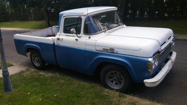 59 Ford F-100 Short Box for sale