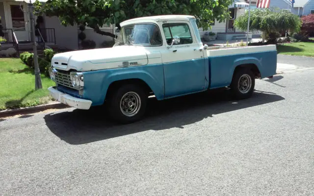 59 Ford F-100 Short Box for sale