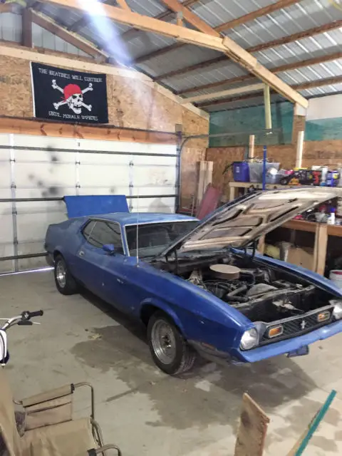 72 mustang, fastback, four speed for sale