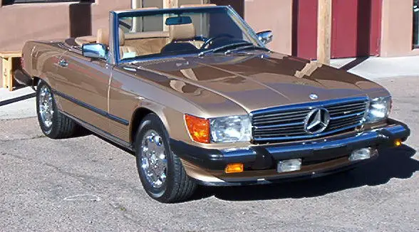 '87 BENZ 560SL for sale