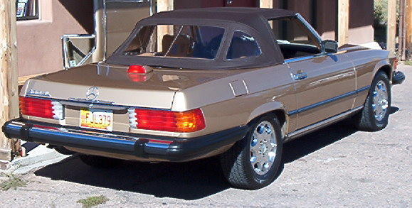 '87 BENZ 560SL for sale