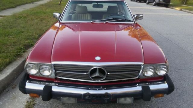 89 Mercedes SL 560 for sale