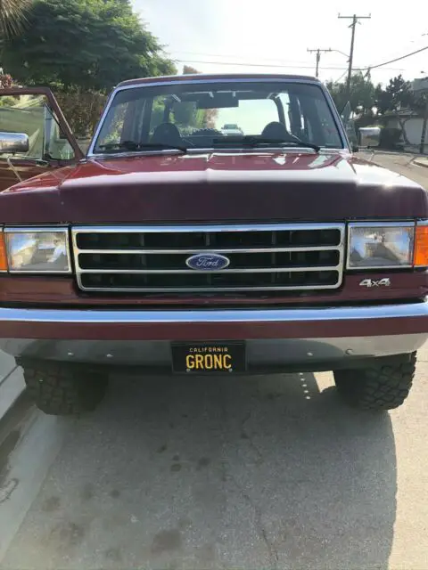91 Ford Bronco for sale