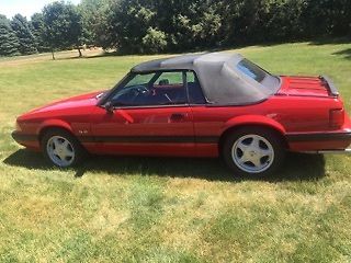 91 mustang LX 5.0 V8 convertible for sale