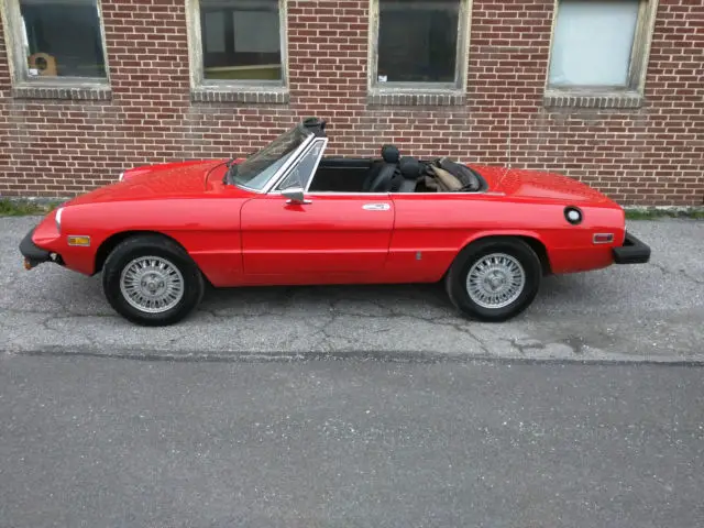 ALFA ROMEO VALANCE SPIDER for sale