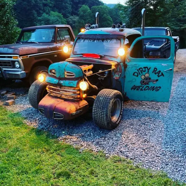 Custom 1950 Ford F-1 Rat Rod Diesel for sale