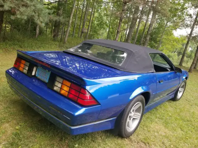 iroc z convertible with 56,000 original miles for sale