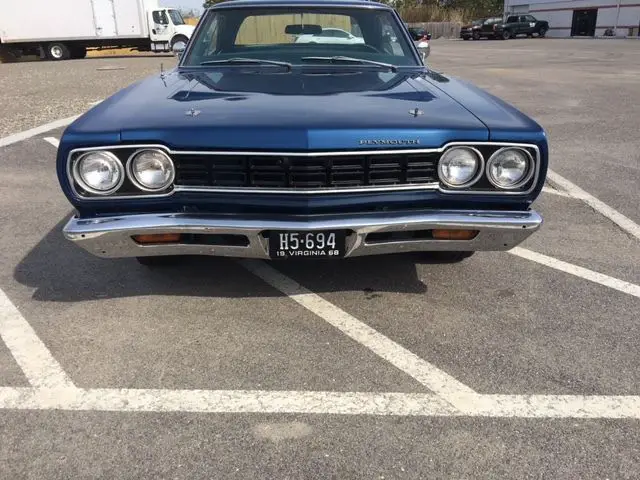 NO RESERVE - Blue 1968 Road Runner with Matching Numbered Motor for sale