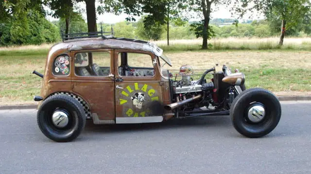 RAT ROD CUSTOM CAR WITH 3.5 ENGINE, THE ONLY ONE LIKE IT IN THE WORLD ...
