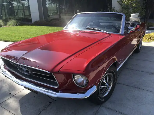 Red Ford Mustang with 42,753 Miles available now! for sale
