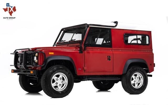 RED Land Rover Defender 90 with 119,746 Miles available now! for sale