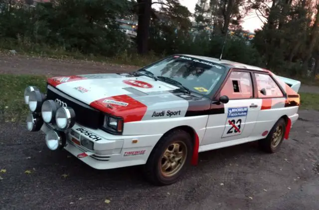 Turbo quattro Rally Car for sale